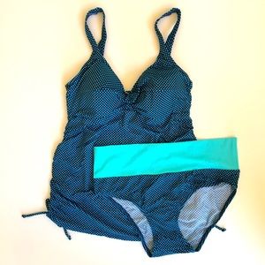 Prego Maternity | Swim | Prego Maternity Polka Dot 2 Piece Swimsuit ...